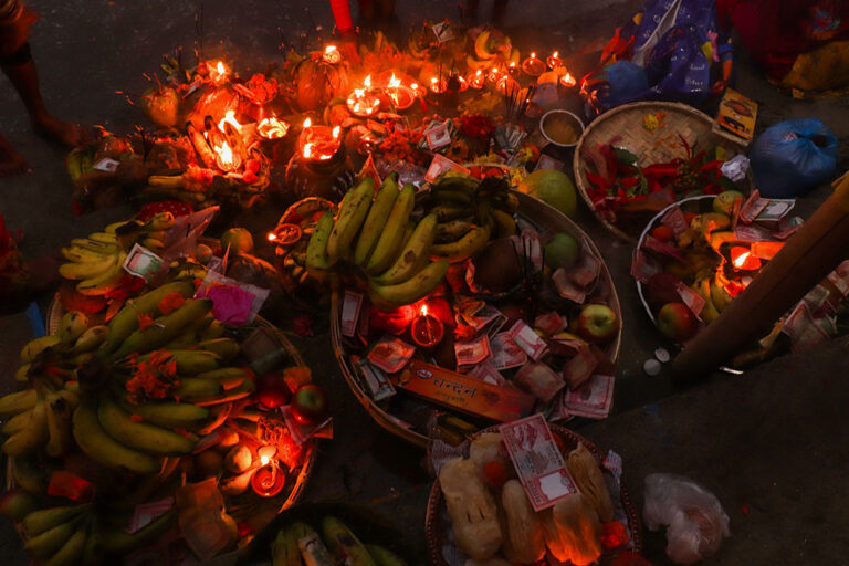 Chhath Parva festival i Kathmandu - en spirtuel oplevelse